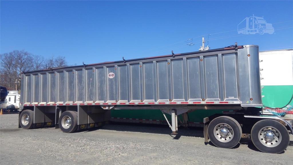 2016 Mac Frameless Dump Trailer